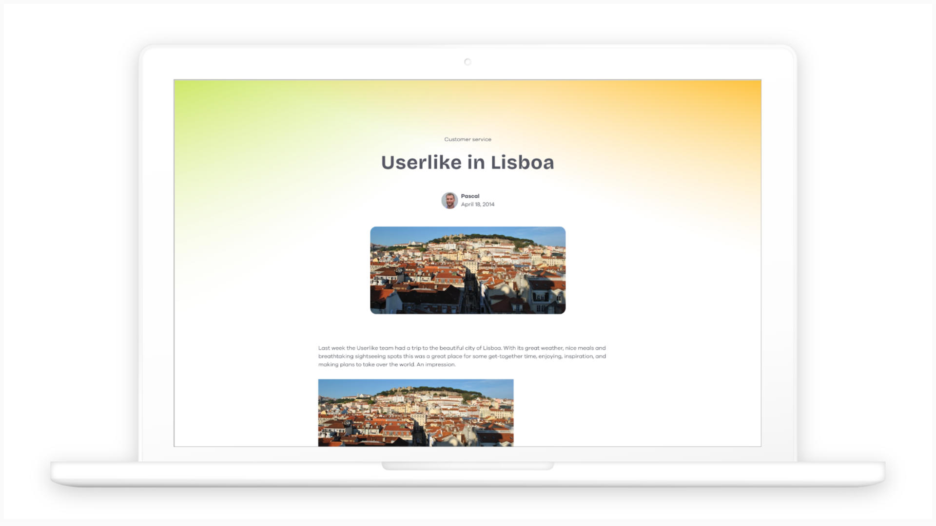 Userlike + Lisboa = True - Lime Connect