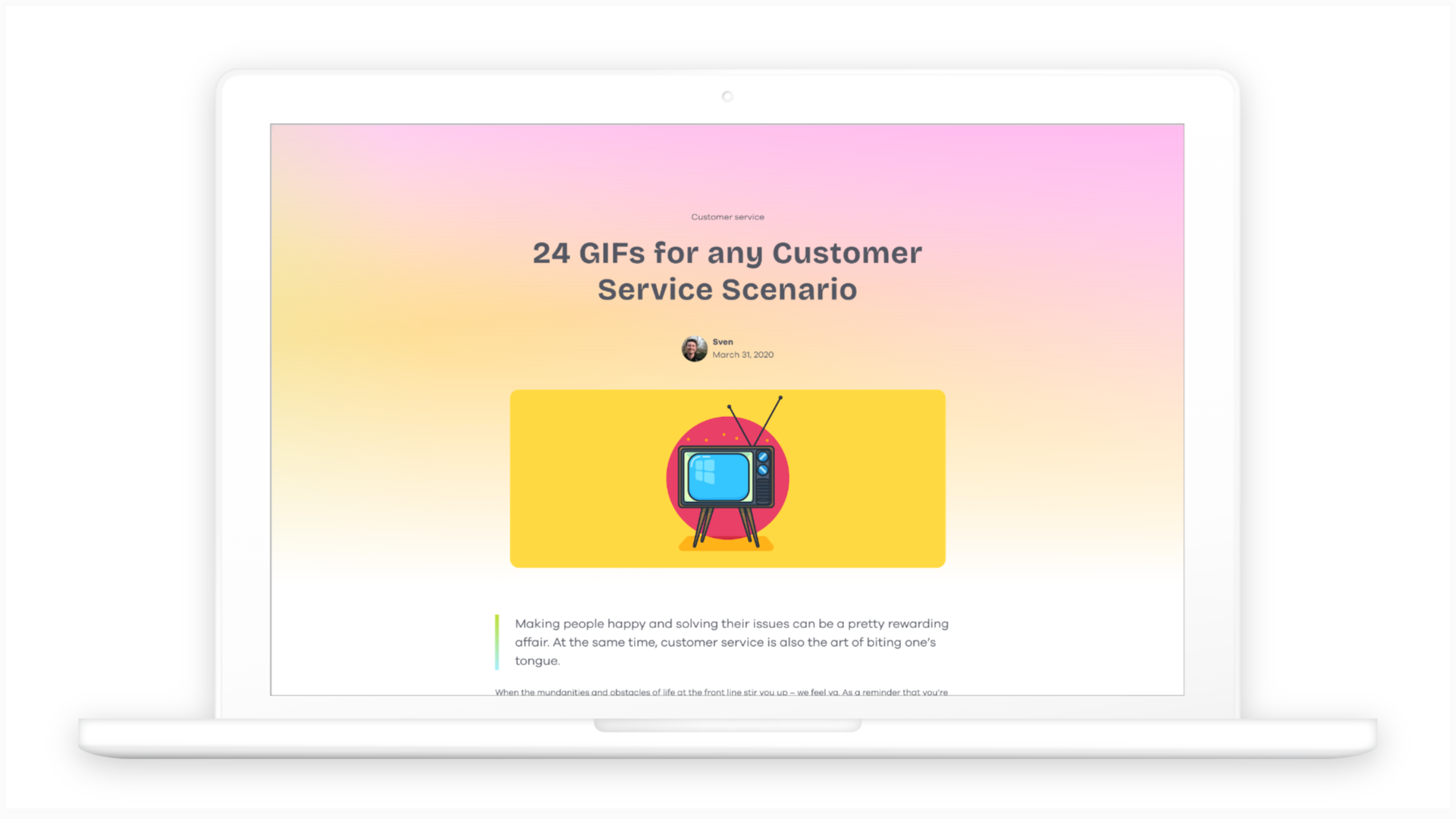 GIFs to use in any Customer Service Scenario - Lime Connect