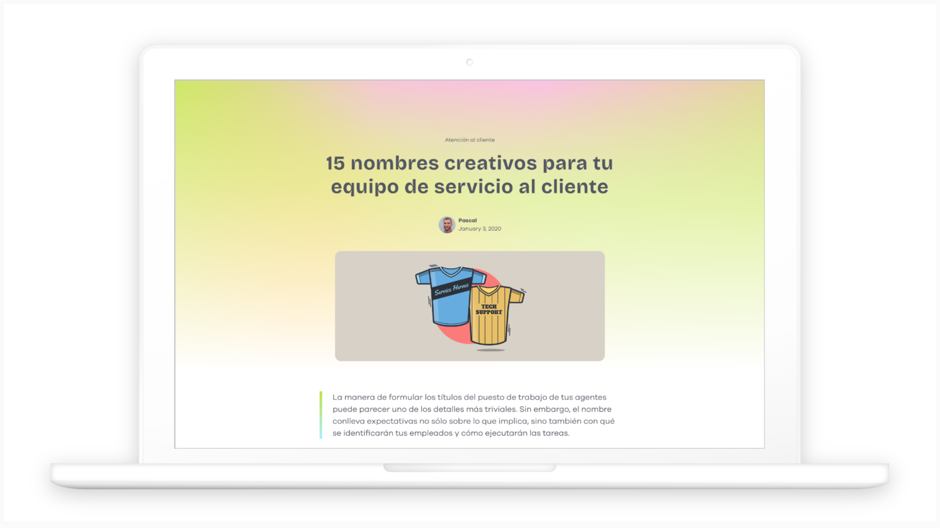 Nombres creativos para equipos de atención al cliente - Lime Connect