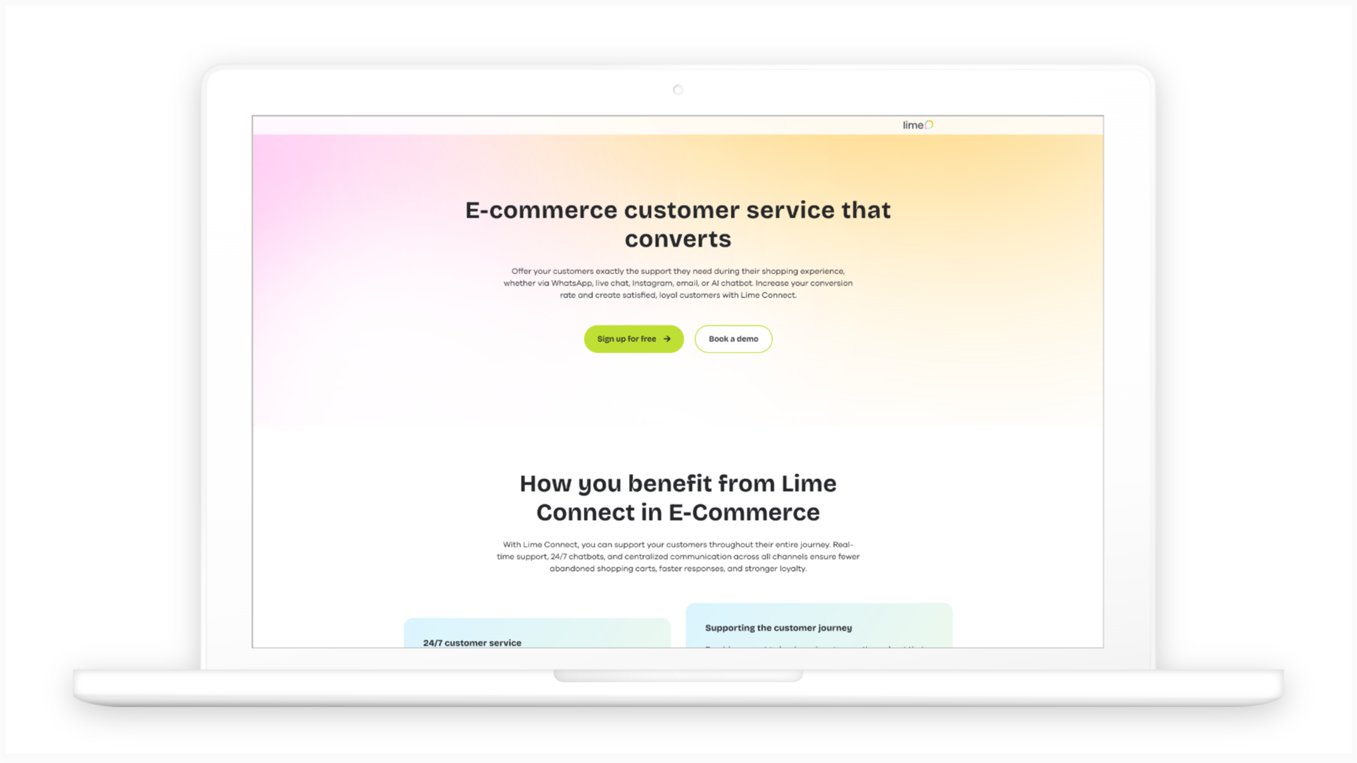 Efficient customer communication in e-commerce – Lime Connect (ex Userlike)