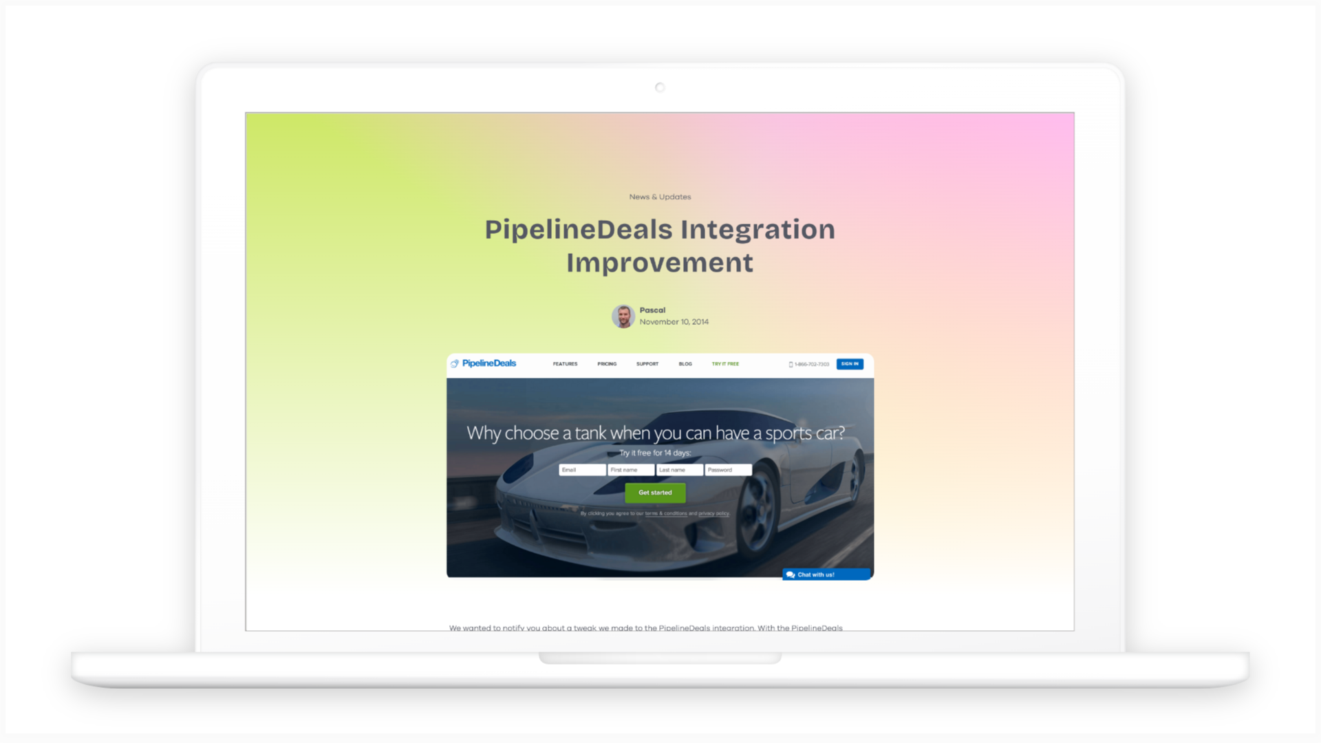 Improvements on PipelineDeals integration - Lime Connect