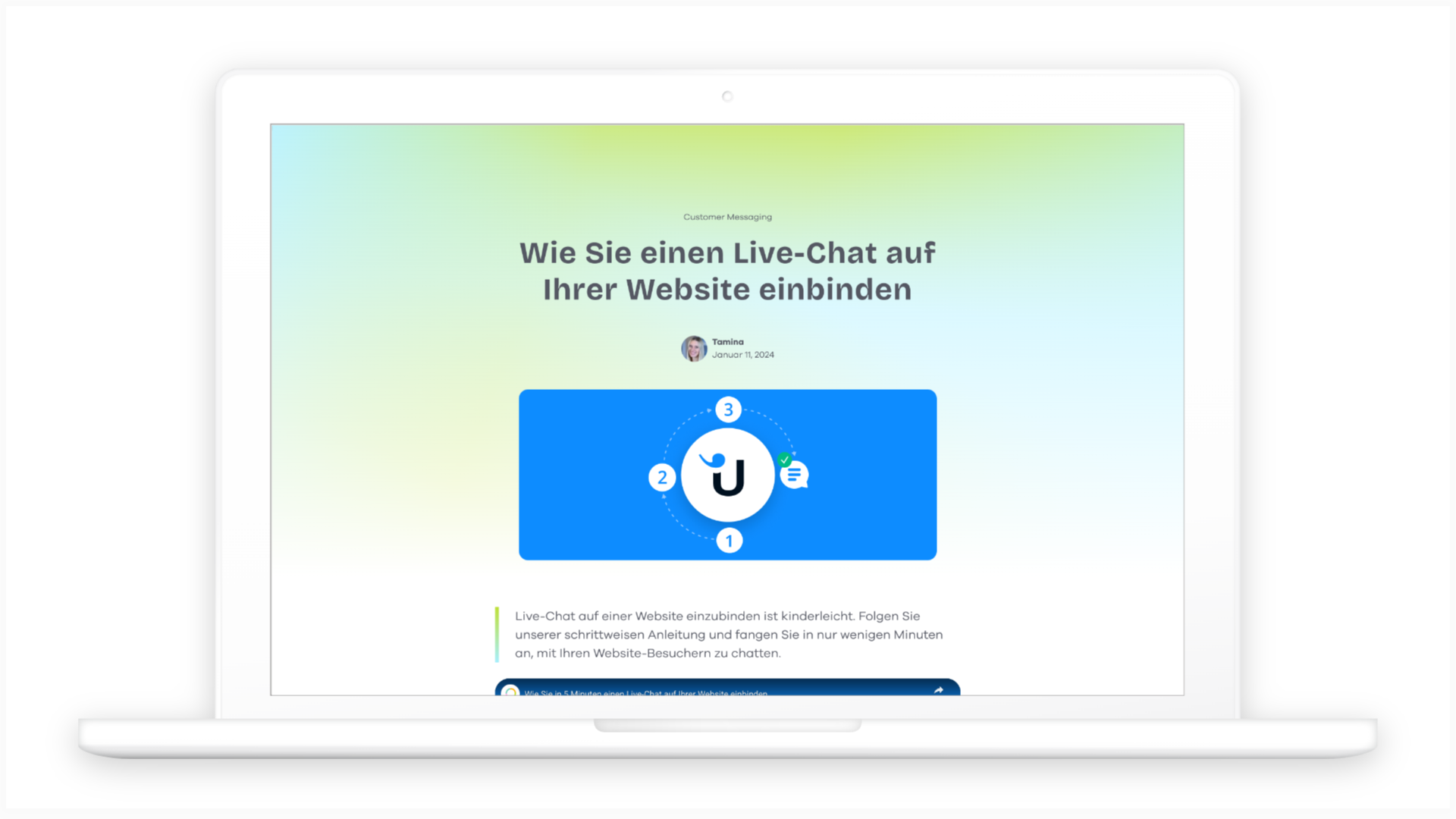 Wie Sie einen Live-Chat auf Ihrer Website einbinden - Lime Connect